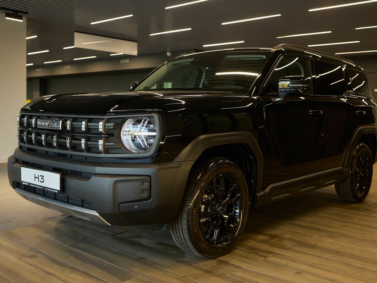 Купить новый Haval H3 2024-2025 1.5 AMT (177 л.с.) 4WD бензин робот в Уфе: чёрный Хавэйл Х3 2024 ...