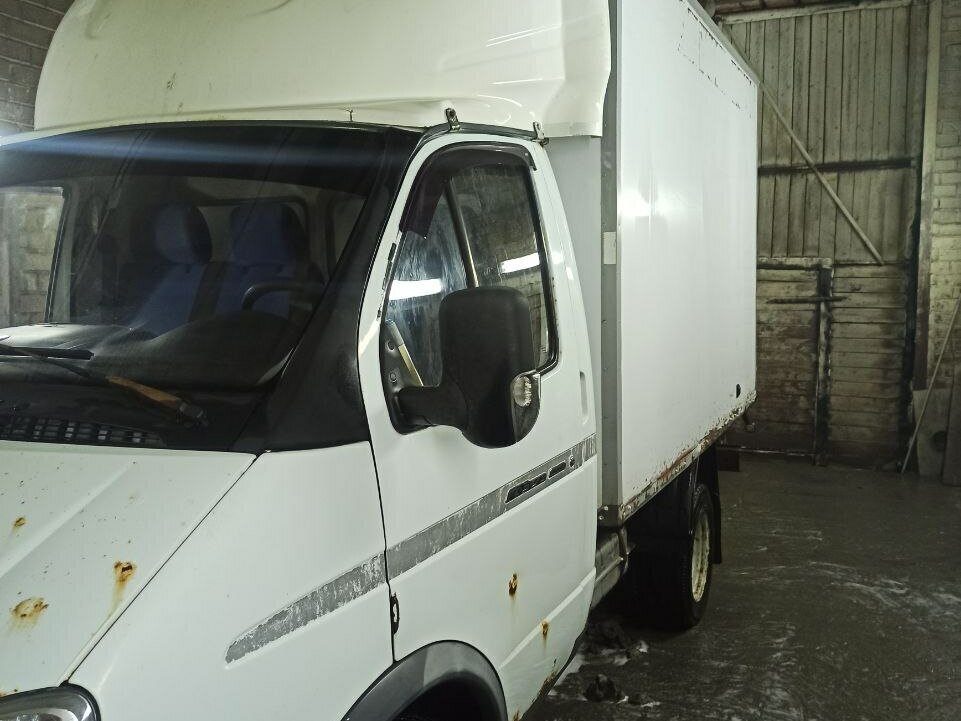 Купить б/у ГАЗ ГАЗель (3302) бензин-газ механика в Первоуральске: белый ...