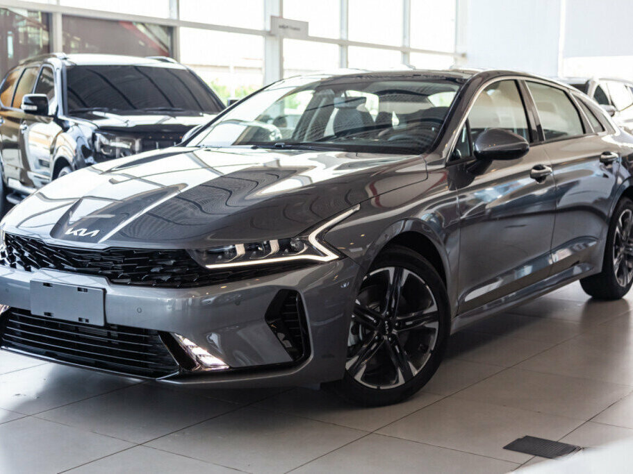 Купить новый Kia K5 III 2.0 AT (240 л.с.) бензин автомат в Санкт-Петербурге: серый Киа к5 III ...