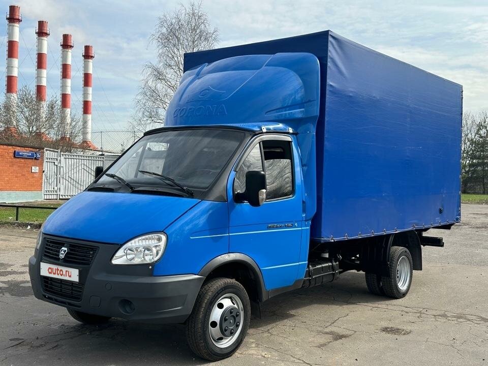 Купить б/у ГАЗ ГАЗель (3302) дизель механика в Москве: синий тент 2014 ...
