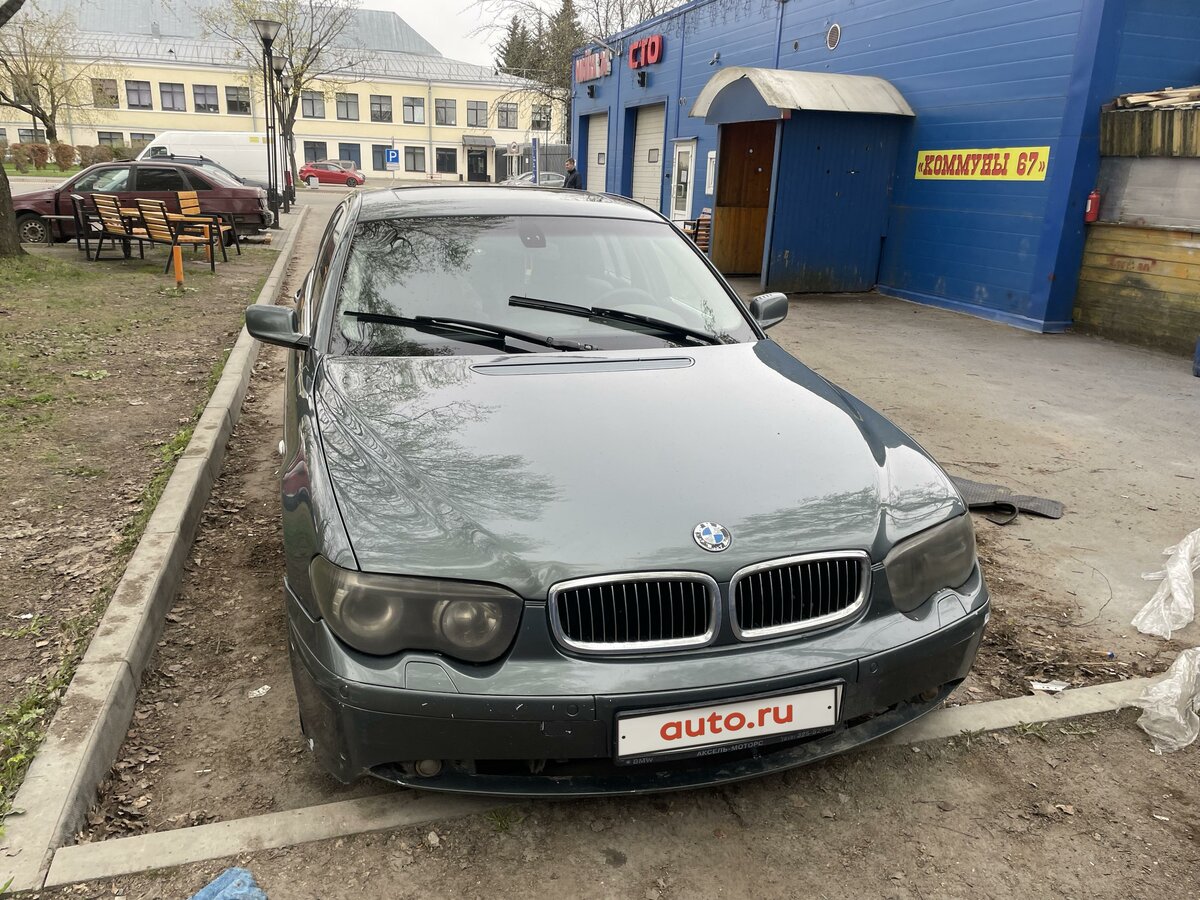 Купить б/у BMW 7 серии IV (E65/E66) 730d 3.0d AT (218 л.с.) дизель автомат в Санкт-Петербурге ...