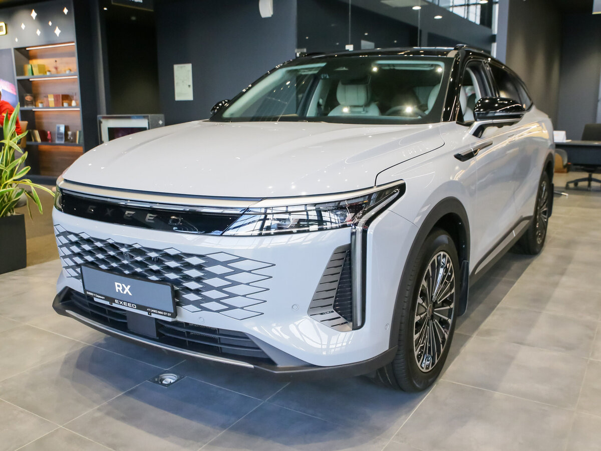 Купить новый Exeed RX 2023-2025 2.0 AT (249 л.с.) 4WD бензин автомат в Москве: серый Эксид ЭрИкс ...