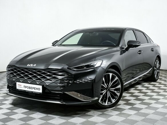 Купить б/у Kia K8 I 2.5 AT (198 л.с.) бензин автомат в Москве: серый Киа К8 I седан 2021 года по ...