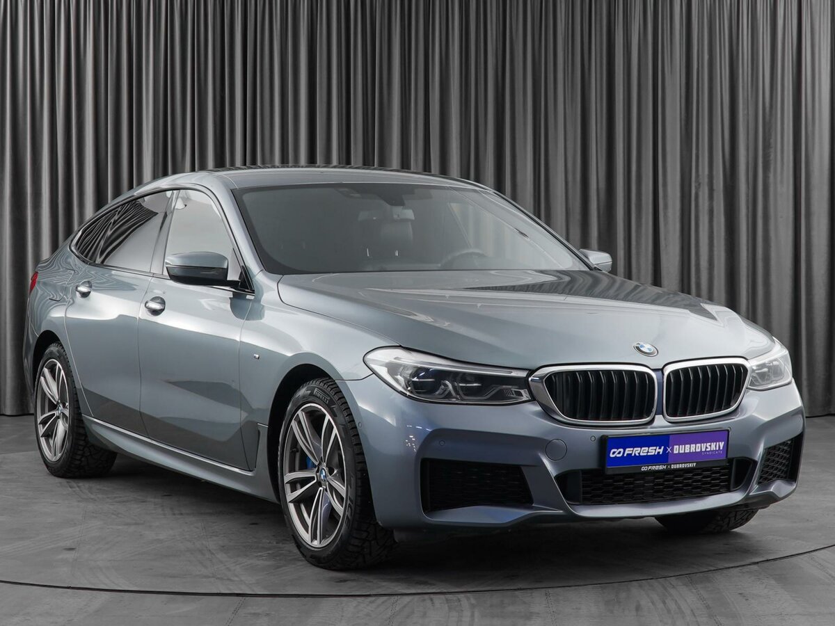 Купить б/у BMW 6 серии IV (G32) 630i 2.0 AT (249 л.с.) бензин автомат в Москве: серый БМВ 6 ...