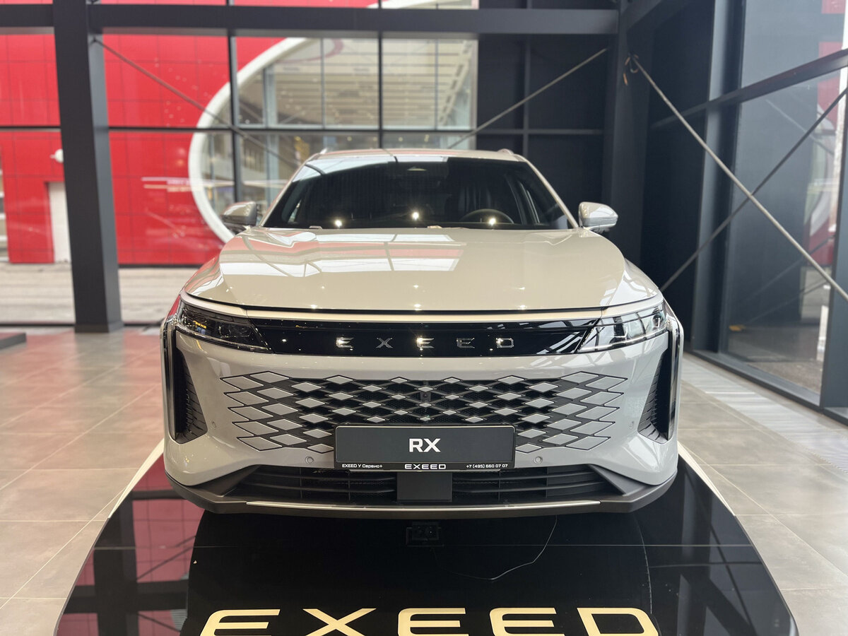 Купить новый Exeed RX 2023-2025 2.0 AMT (249 л.с.) 4WD бензин робот в Москве: серый Эксид ЭрИкс ...