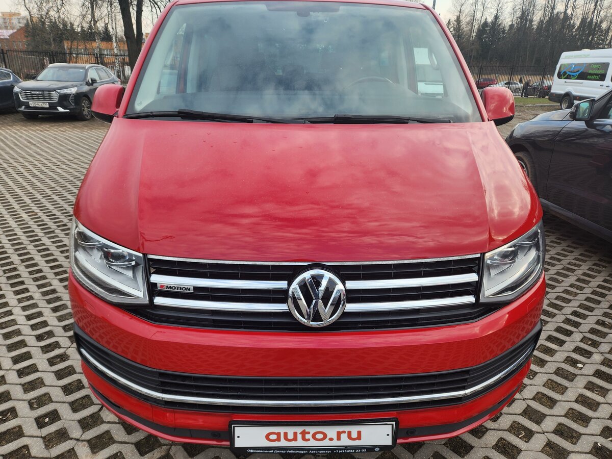Купить б/у Volkswagen Multivan T6 2.0d AMT (180 л.с.) 4WD дизель робот ...