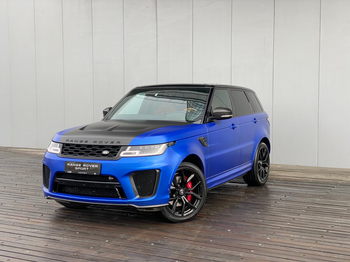 Купить б/у Land Rover Range Rover Sport II Рестайлинг SVR 5.0 AT (575 л ...