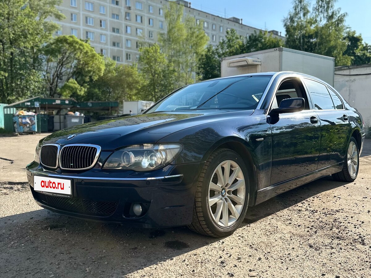 Купить б/у BMW 7 серии IV (E65/E66) Рестайлинг 750Li 4.8 AT (367 л.с.) бензин автомат в ...