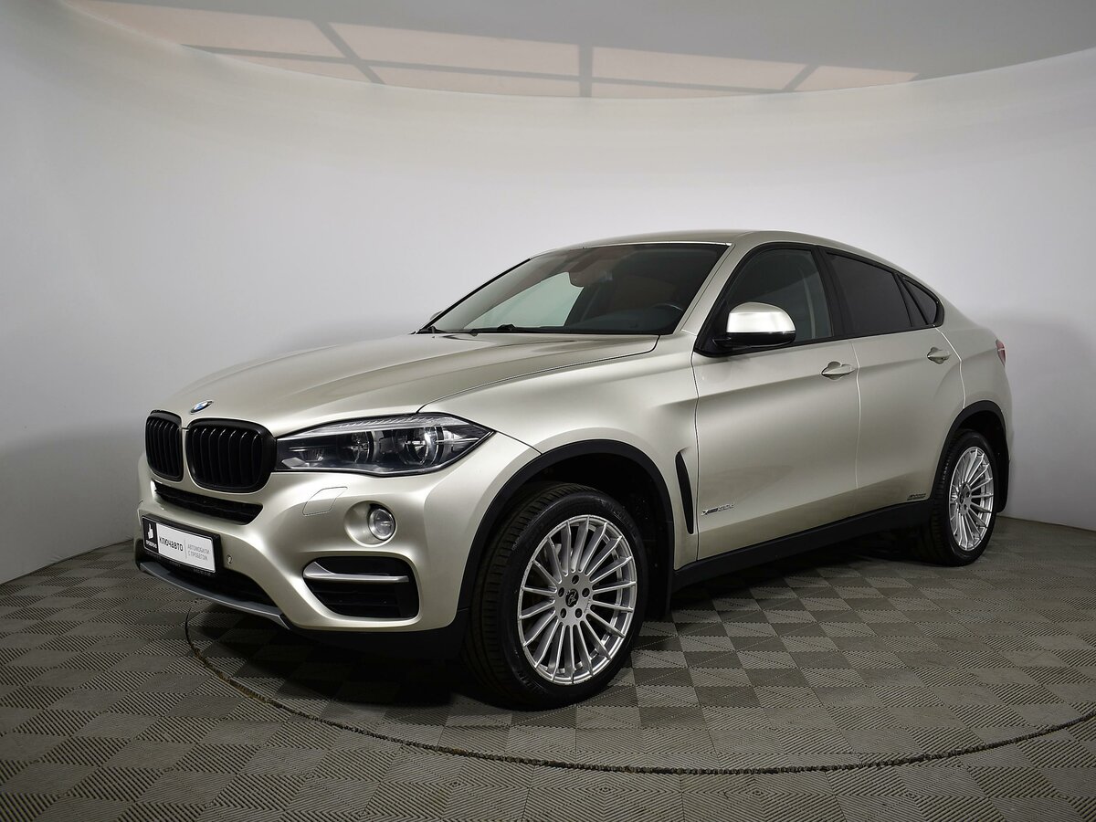 Купить б/у BMW X6 II (F16) 30d 3.0d AT (249 л.с.) 4WD дизель автомат в Санкт-Петербурге: серый ...