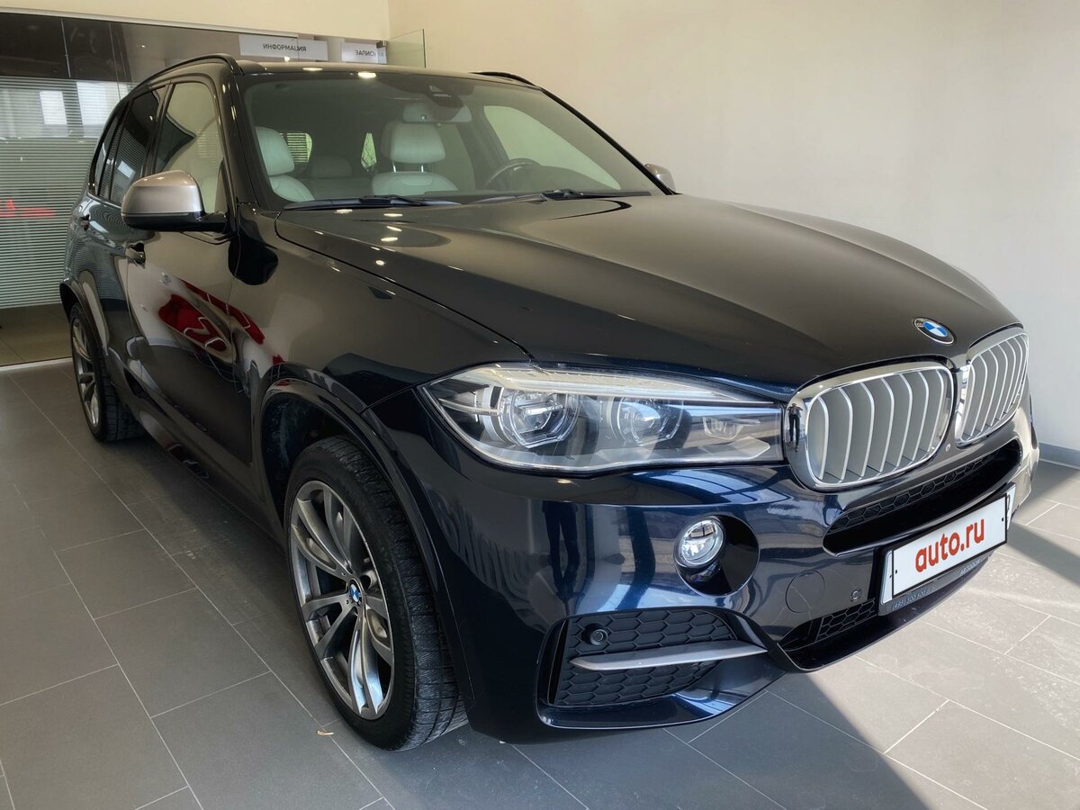 Купить б/у BMW X5 III (F15) 40d 3.0d AT (313 л.с.) 4WD дизель автомат в Новороссийске: чёрный ...