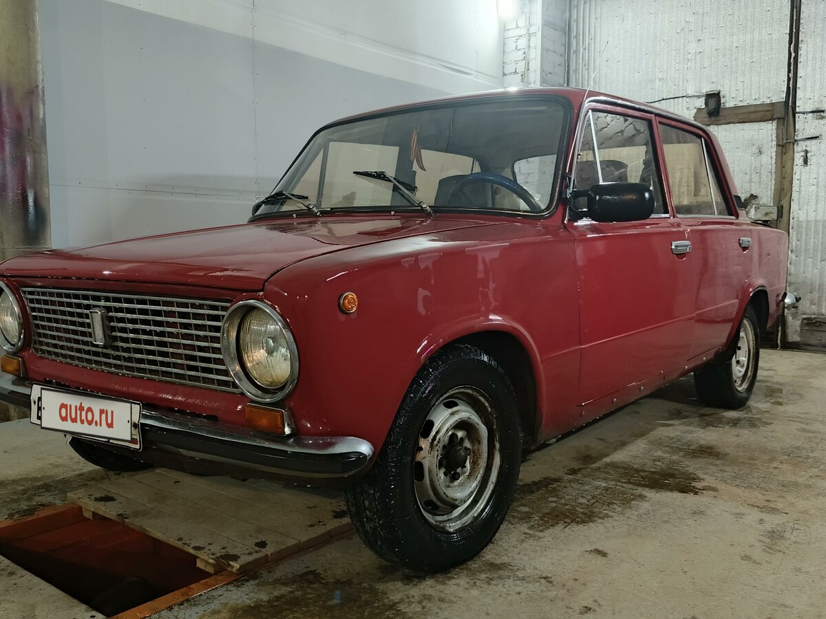 Купить б/у Lada (ВАЗ) 2101 1970-1988 1.2 MT (59 л.с.) бензин механика в Шуе: красный Лада 2101 ...