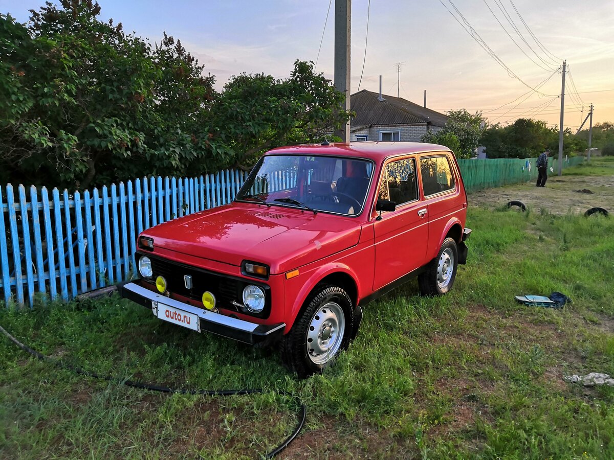 Купить б/у Lada (ВАЗ) 2121 (4x4) I 1.6 MT (75 л.с.) 4WD бензин механика в Таганроге: красный ...
