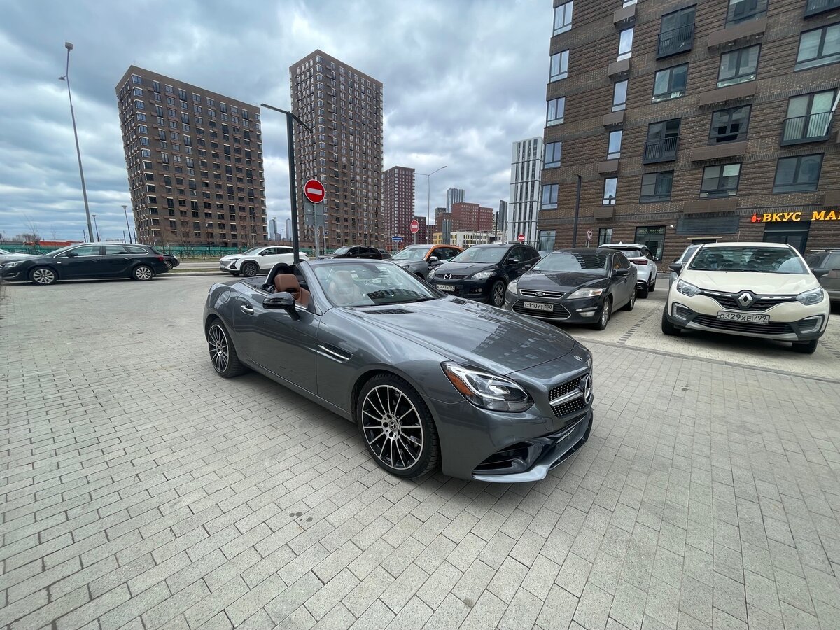 Купить б/у Mercedes-Benz SLC I (R172) 300 2.0 AT (245 л.с.) бензин ...