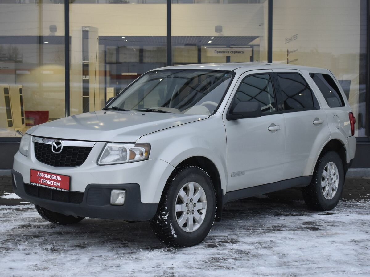 Купить б/у Mazda Tribute II 2.3 AT (150 л.с.) бензин автомат в Архангельске: серый Мазда Трибьют ...