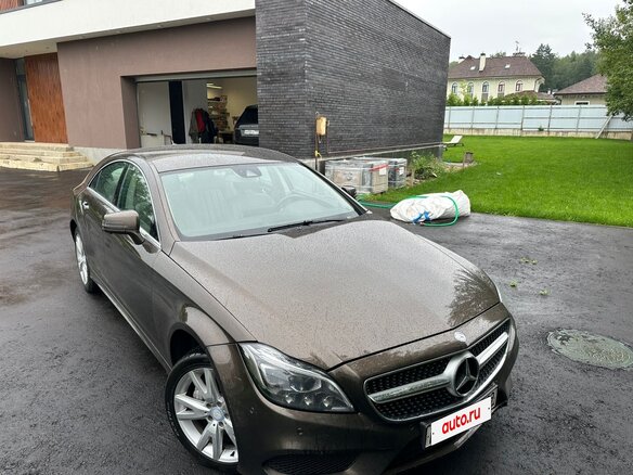 Купить б/у Mercedes-Benz CLS II (C218) Рестайлинг 400 3.0 AT (333 л.с.) 4WD бензин автомат в ...