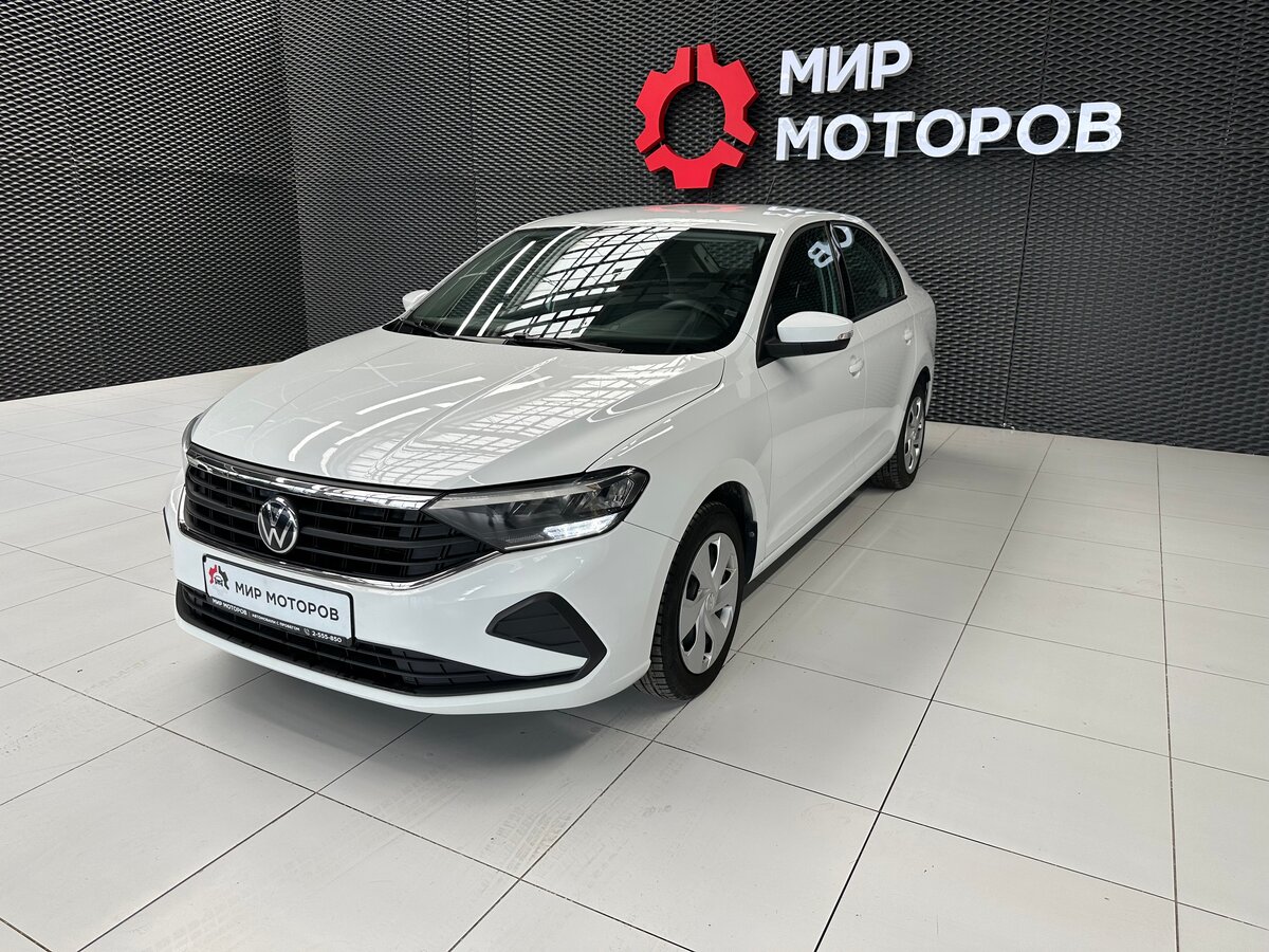 Купить б/у Volkswagen Polo VI 1.6 AT (110 л.с.) бензин автомат в Челябинске: белый Фольксваген ...