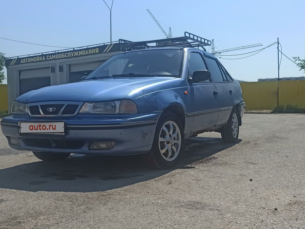 Купить б/у Daewoo Nexia I 1.6 MT (109 л.с.) бензин механика в Туртасе: голубой Дэу Нексия I ...