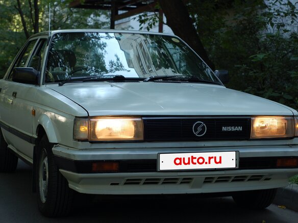Купить б/у Nissan Sunny B12 1.6 AT (73 л.с.) бензин автомат в Москве: белый Ниссан Санни B12 ...
