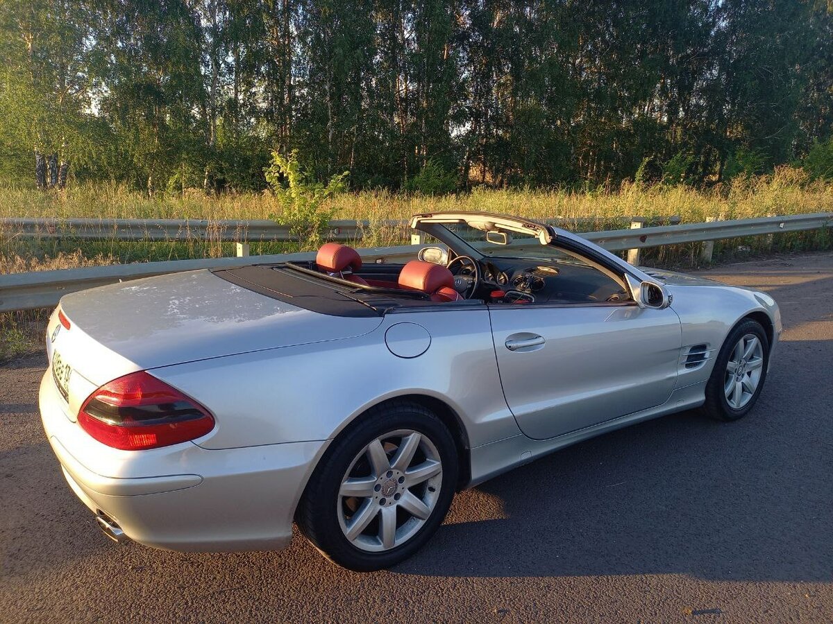 Купить б/у Mercedes-Benz SL-Класс V (R230) 500 5-speed 5.0 AT (306 л.с.) бензин автомат в Москве ...