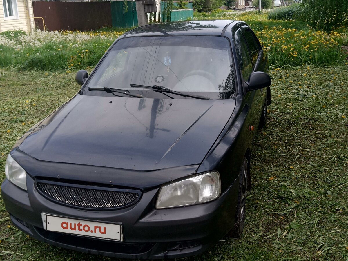 Купить б/у Hyundai Accent II ТагАЗ 1.5 MT (102 л.с.) бензин механика в ...