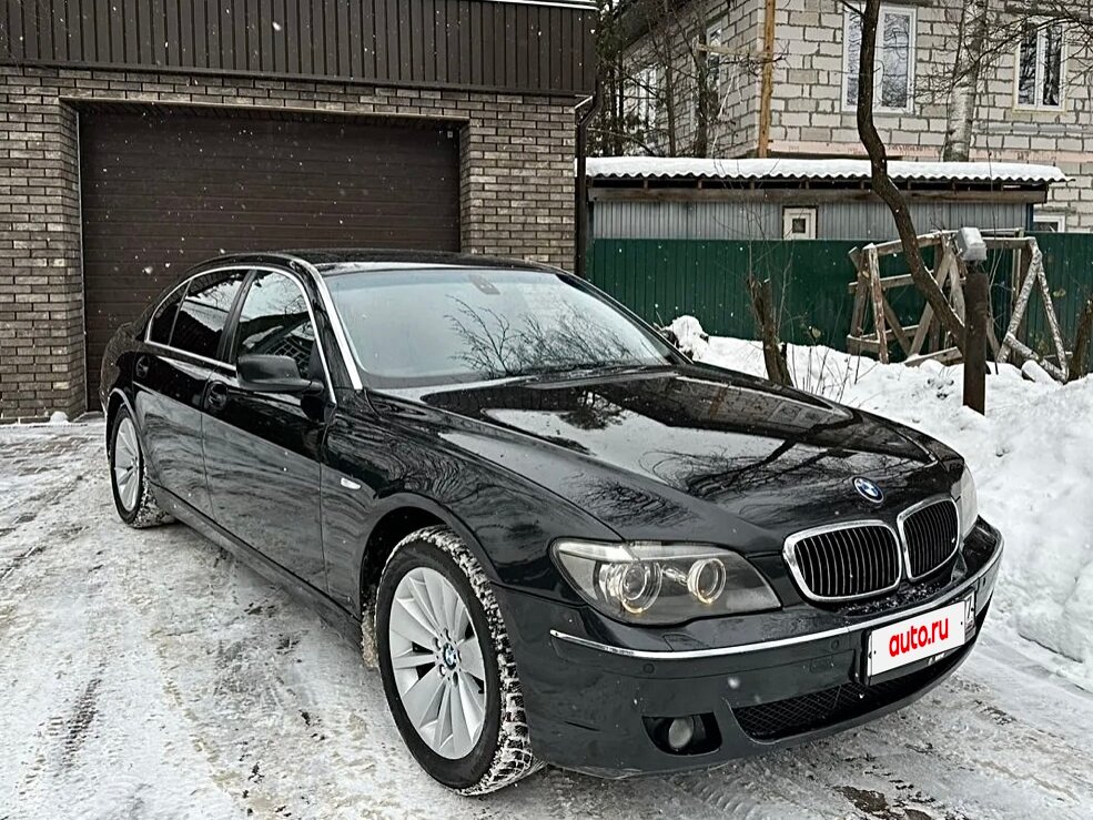 Купить б/у BMW 7 серии IV (E65/E66) Рестайлинг 740Li 4.0 AT (306 л.с.) бензин автомат в Бухловке ...