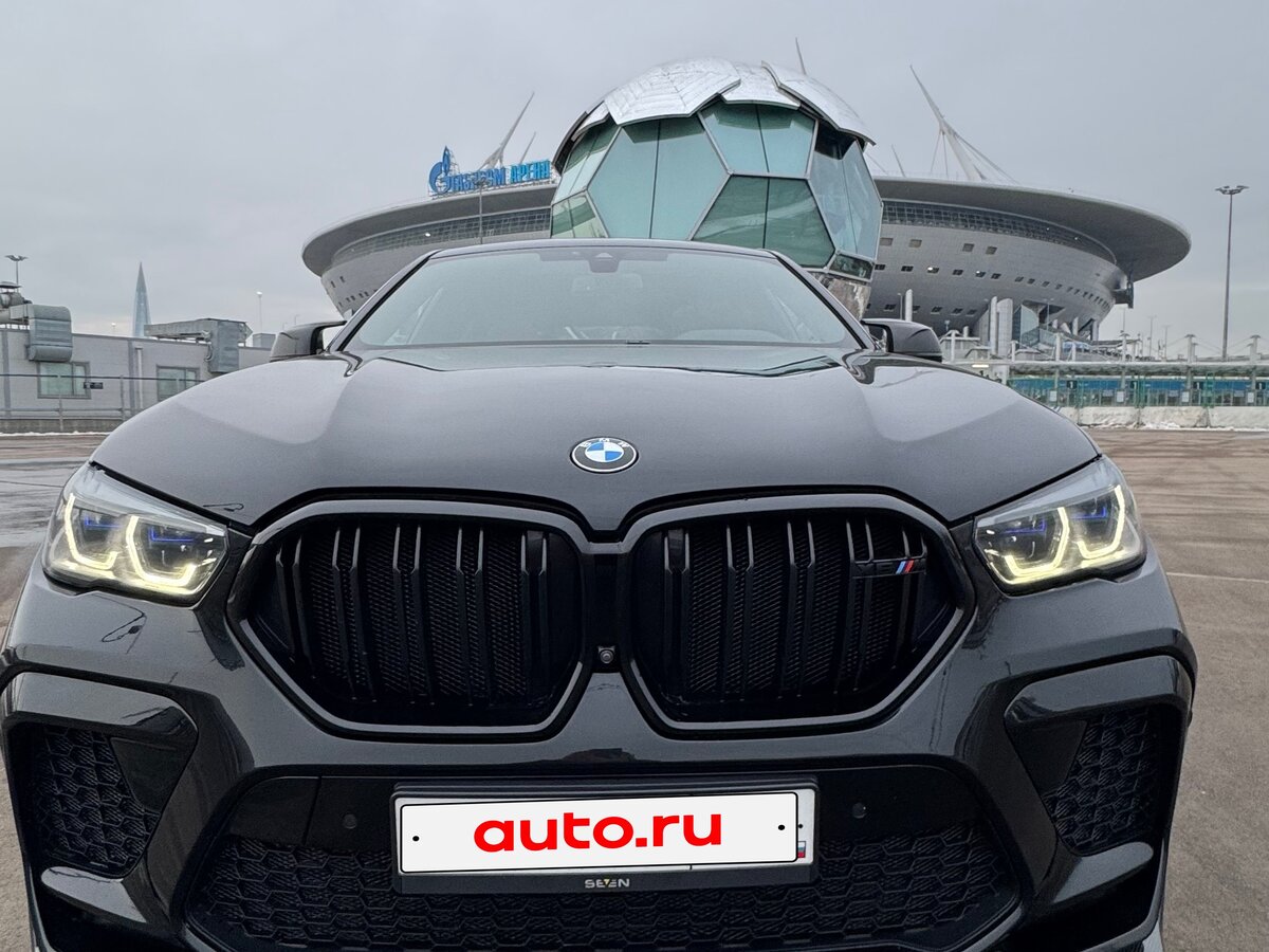 Купить б/у BMW X6 M III (F96) 4.4 AT (600 л.с.) 4WD бензин автомат в ...
