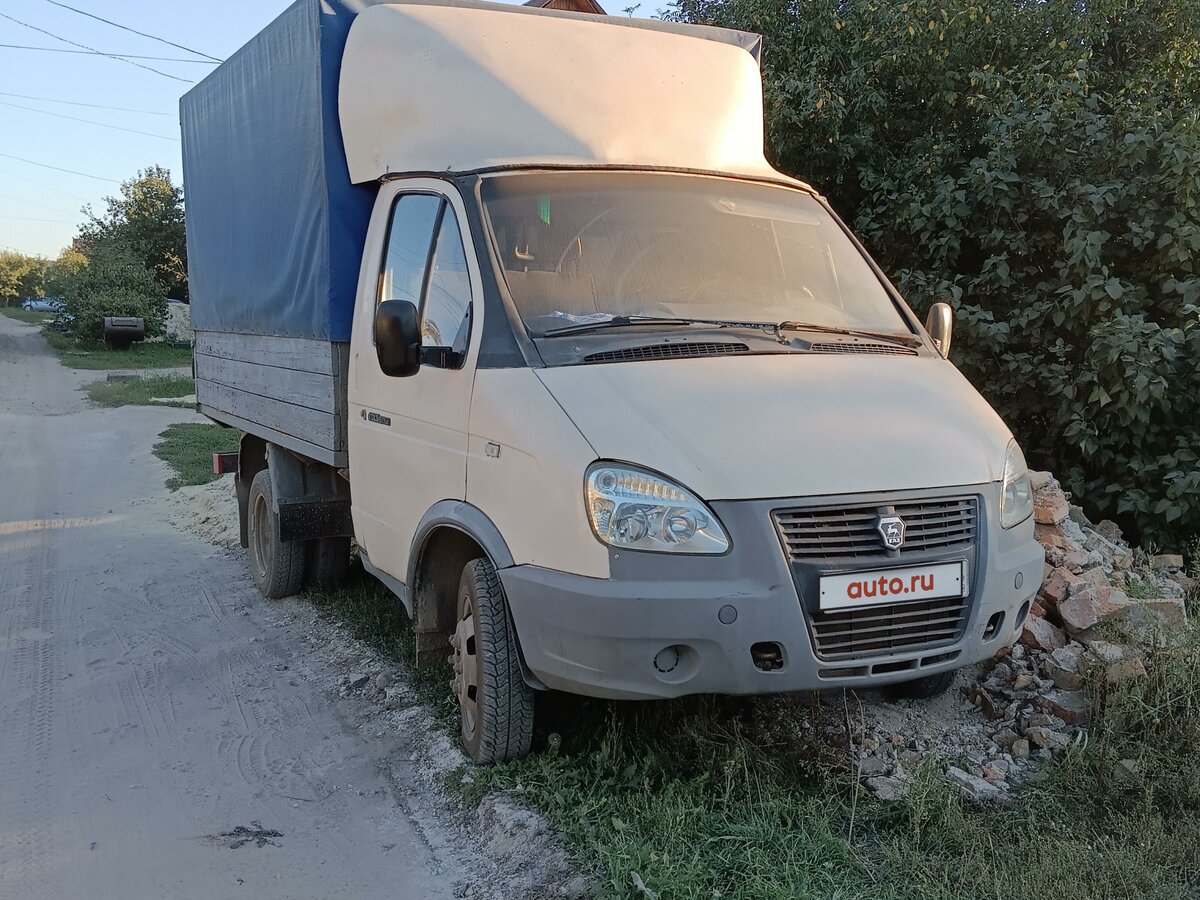 Купить б/у ГАЗ ГАЗель (3302) бензин механика в Кузнецке: серый бортовой грузовик 2003 года на ...