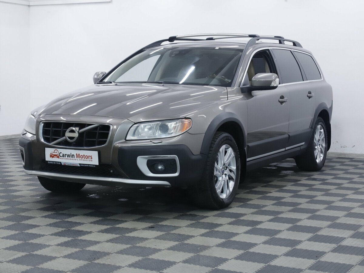 Купить б/у Volvo XC70 II 2.4d AT (215 л.с.) 4WD дизель автомат в Москве: коричневый Вольво XC70 ...