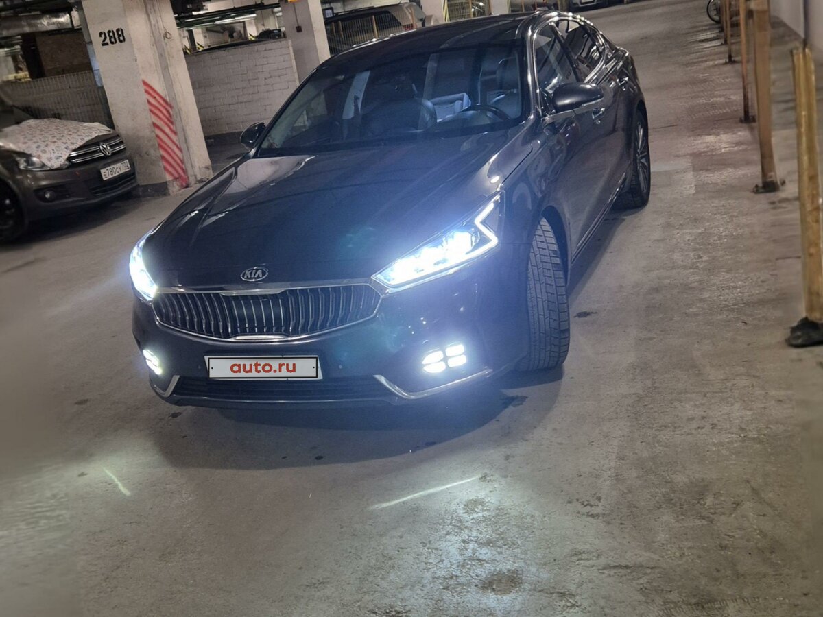 Купить б/у Kia K7 YG (II) 2.4 AT (190 л.с.) бензин автомат в Екатеринбурге: серый Киа K7 YG (II ...