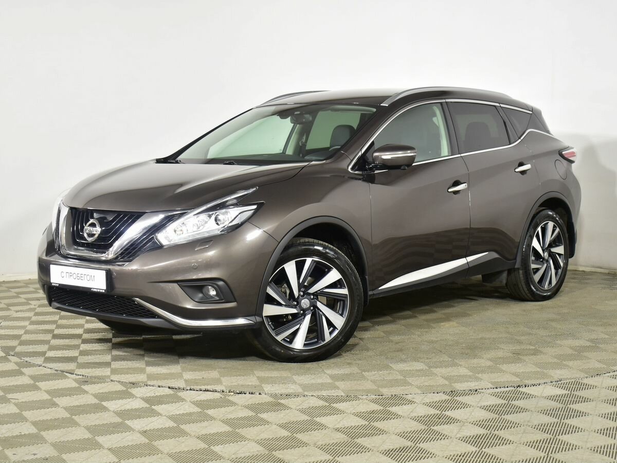 Купить б/у Nissan Murano III (Z52) 3.5 CVT (249 л.с.) 4WD бензин вариатор в Москве: коричневый ...