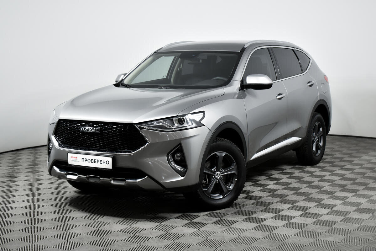 Купить б/у Haval F7 I 1.5 AMT (150 л.с.) бензин робот в Москве: серый Хавэйл Ф7 I внедорожник 5 ...