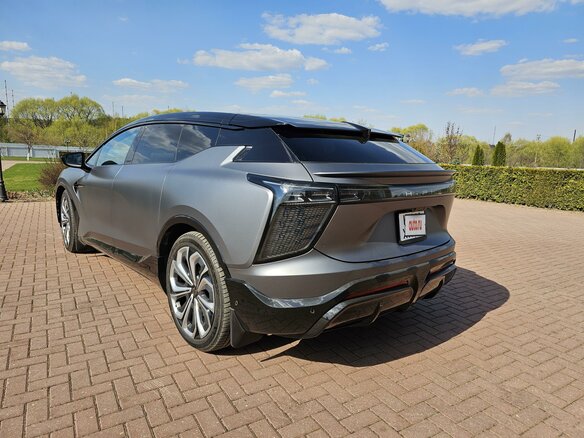 Купить б/у HiPhi X 2020-2024 Electro AT (440.0 кВт) 4WD электро автомат в Москве: серый Хипхи ...