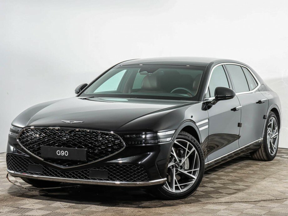 Купить новый Genesis G90 II 3.5 AT (380 л.с.) 4WD бензин автомат в Санкт-Петербурге: чёрный ...
