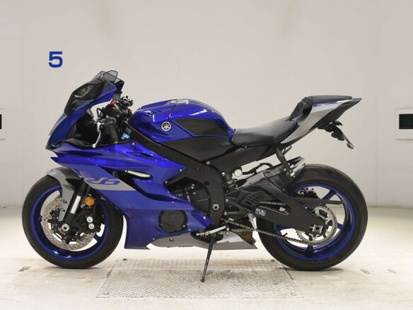 Купить б/у Yamaha YZF-R6 инжектор 6 передач во Владивостоке: синий ...