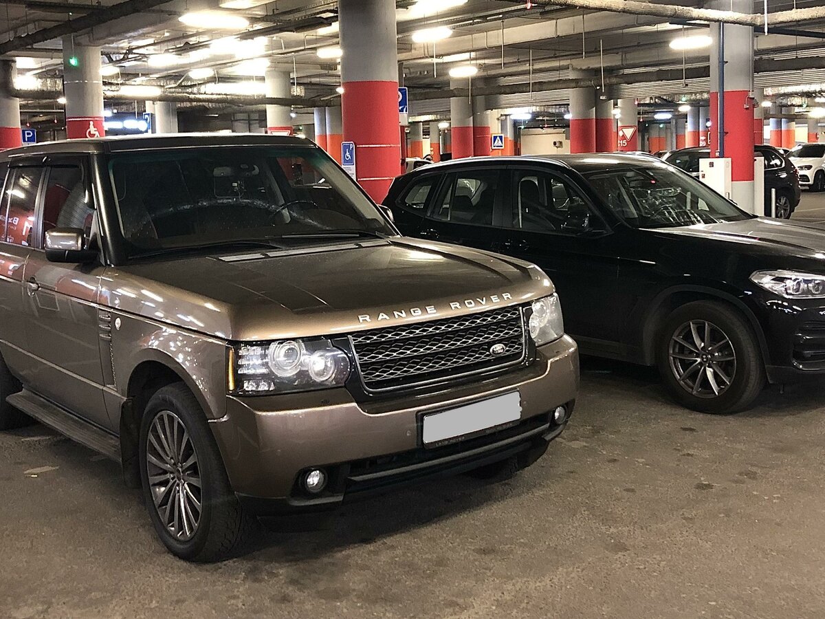 Купить б/у Land Rover Range Rover III Рестайлинг 2 4.4d AT (313 л.с ...