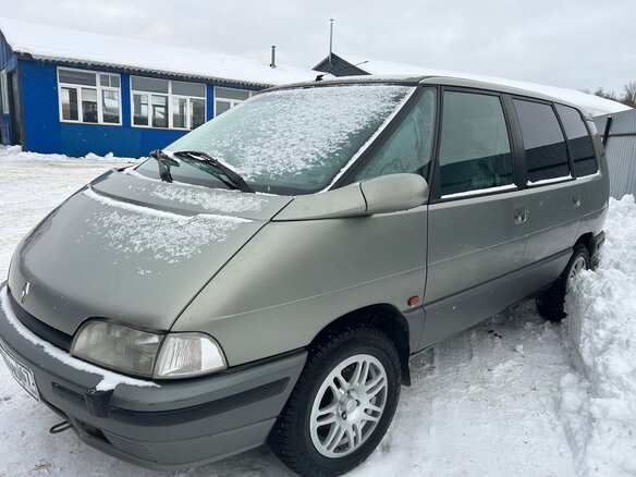 Купить б/у Renault Espace II 2.2 MT (107 л.с.) 4WD бензин механика в Вязьме: серый Рено Эспэйс ...