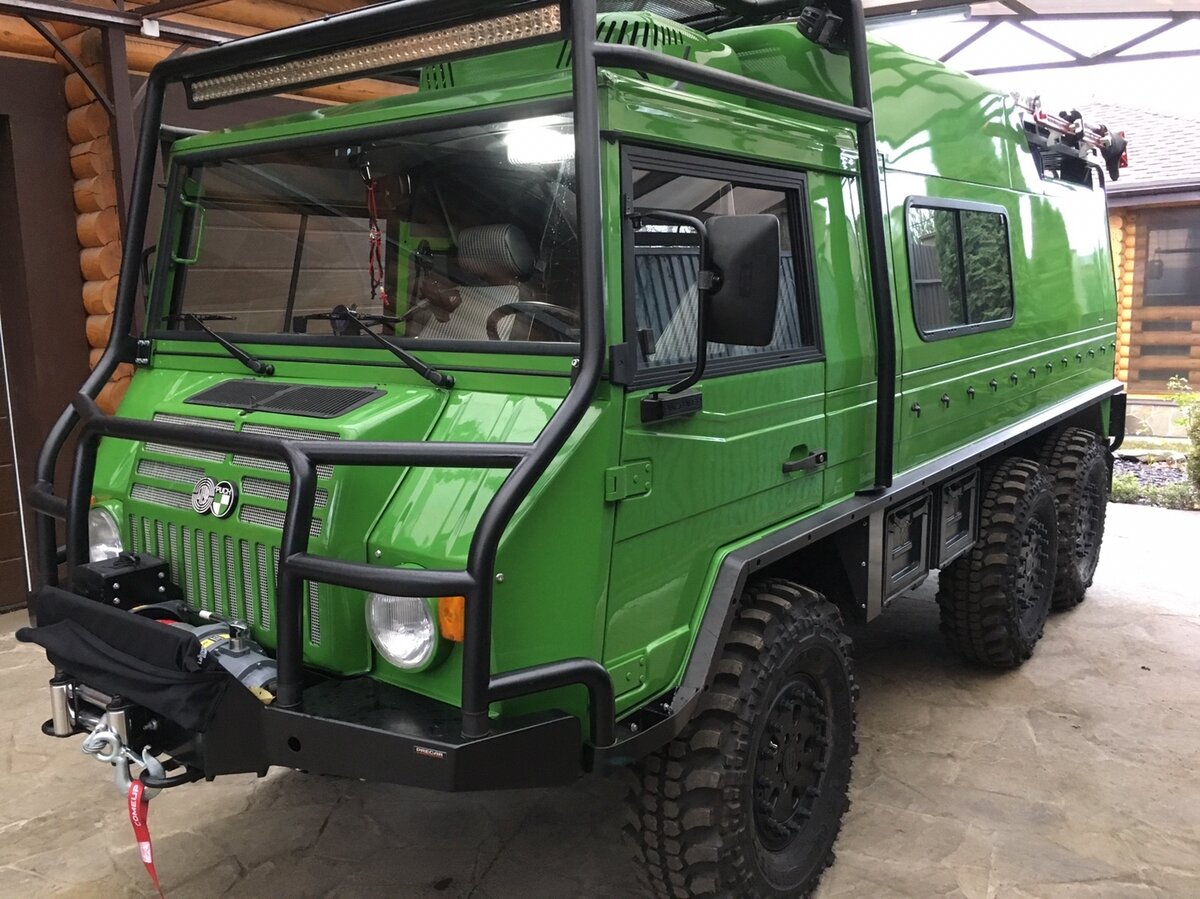 Купить б/у PUCH Pinzgauer 718 2.4d AT (104 л.с.) 4WD дизель автомат в ...