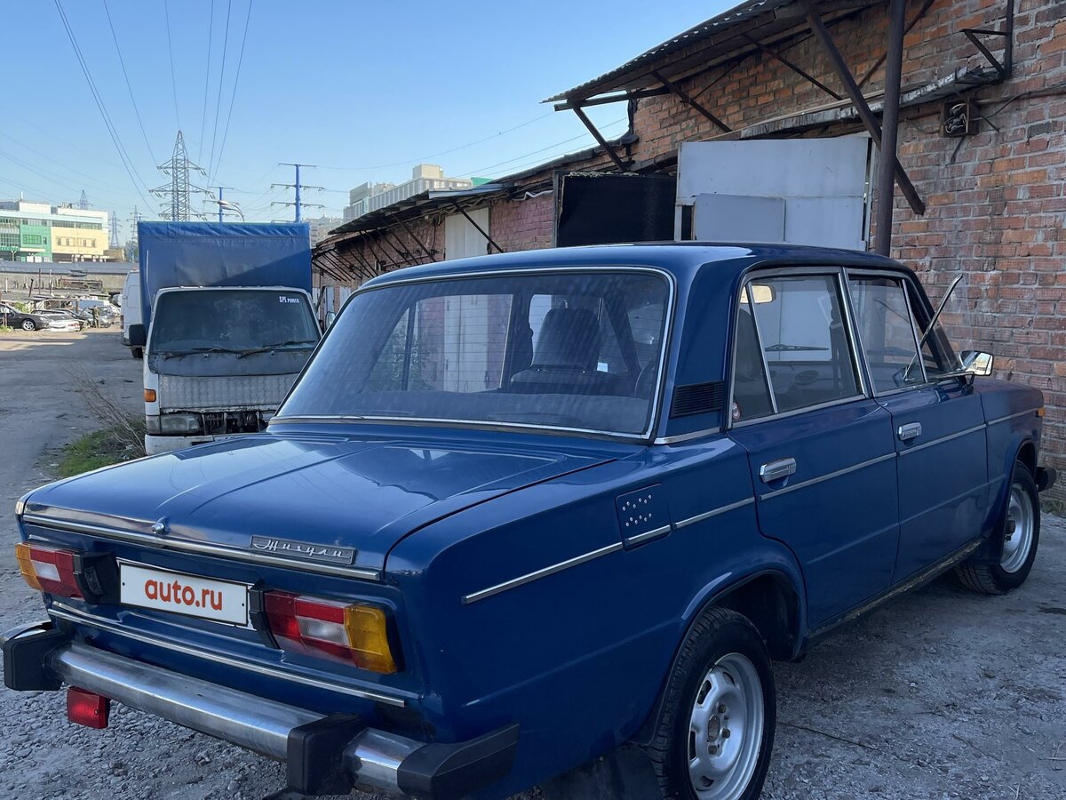 Купить б/у Lada (ВАЗ) 2106 1976-2006 4-speed 1.6 MT (75 л.с.) бензин механика в Москве: синий ...