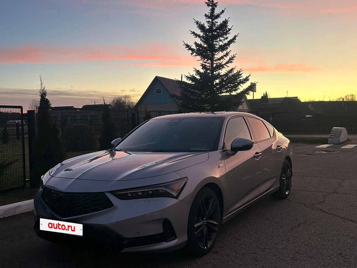 Купить б/у Acura Integra IV 1.5 CVT (203 л.с.) бензин вариатор в Минске: серебристый Акура ...
