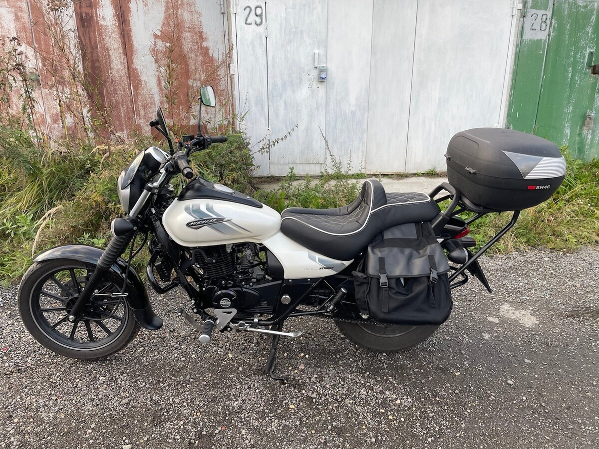 Купить б/у Bajaj Avenger карбюратор 5 передач в Санкт-Петербурге: белый ...