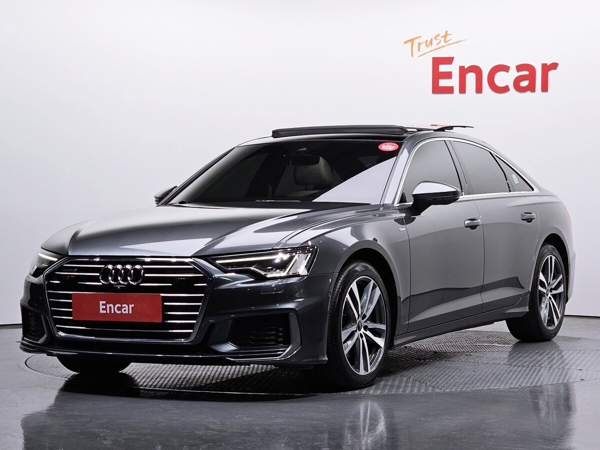 Купить б/у Audi A6 V (C8) 45 TDI 3.0d AT (249 л.с.) 4WD дизель автомат во Владивостоке: чёрный ...