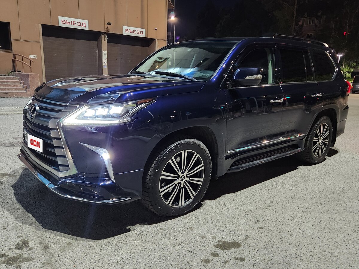 Купить б/у Lexus LX III Рестайлинг 2 450d 4.5d AT (272 л.с.) 4WD дизель ...