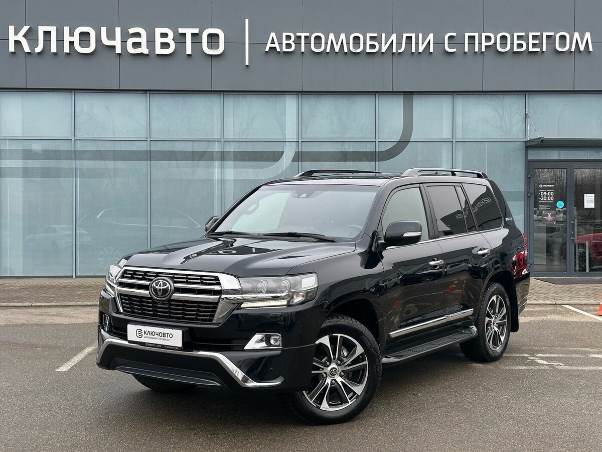 Купить б/у Toyota Land Cruiser 200 Series Рестайлинг 2 4.5d AT (249 л.с ...