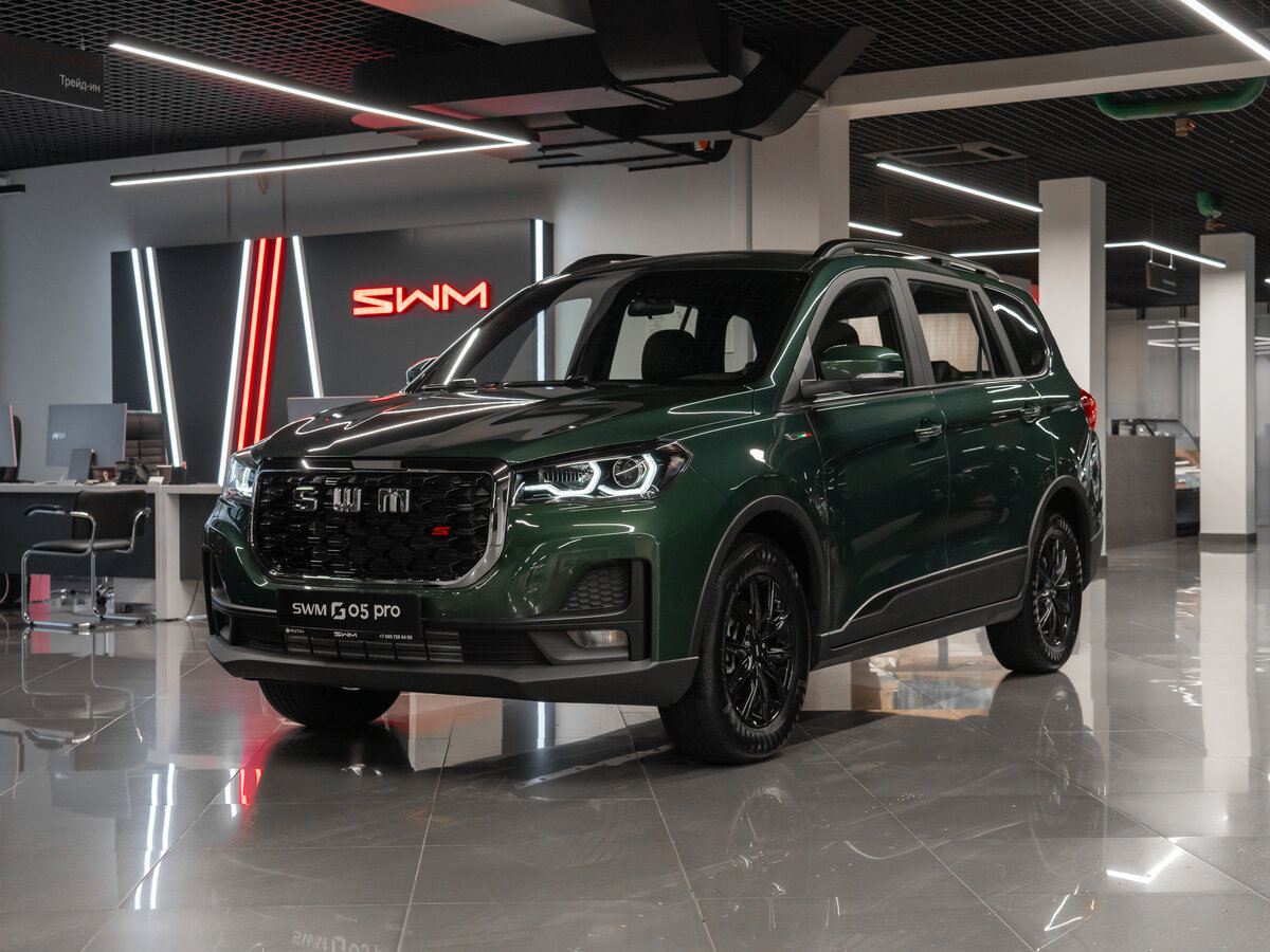 Купить новый SWM G05 Pro 2021-н.в. 1.5 AMT (139 л.с.) бензин робот в Москве: зелёный СВМ г05про ...