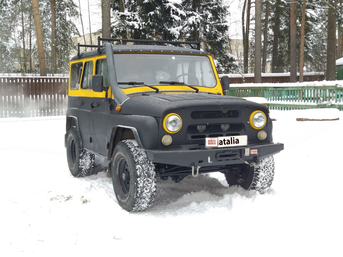 Купить б/у УАЗ Hunter 2003-2025 315196 2.7 MT (112 л.с.) 4WD бензин ...