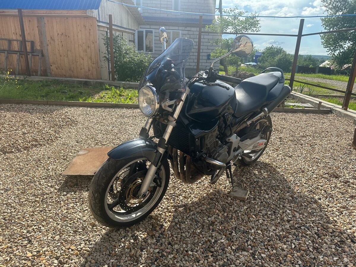 Купить б/у Honda CB 900F Hornet инжектор 6 передач в Мещовске: чёрный ...
