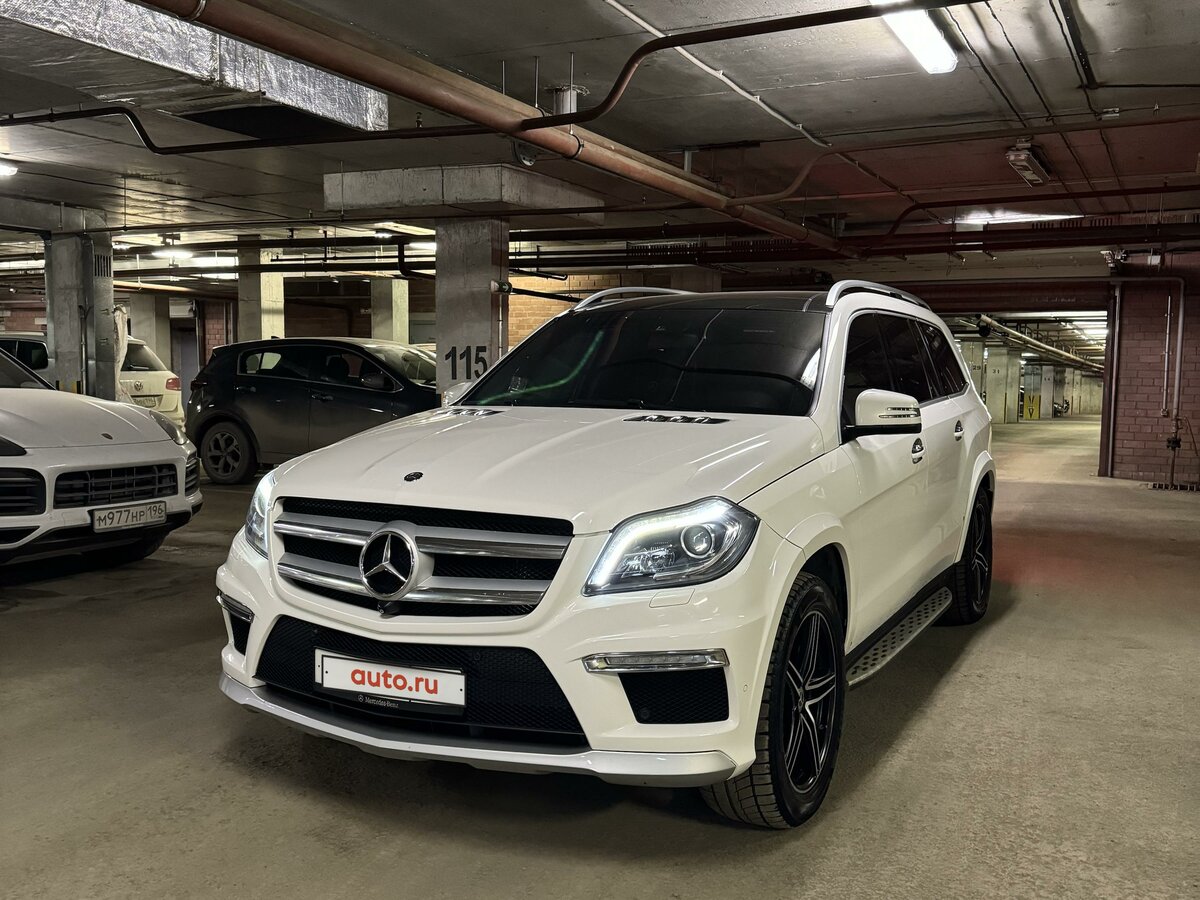 Купить б/у Mercedes-Benz GL-Класс II (X166) 500 4.7 AT (435 л.с.) 4WD ...