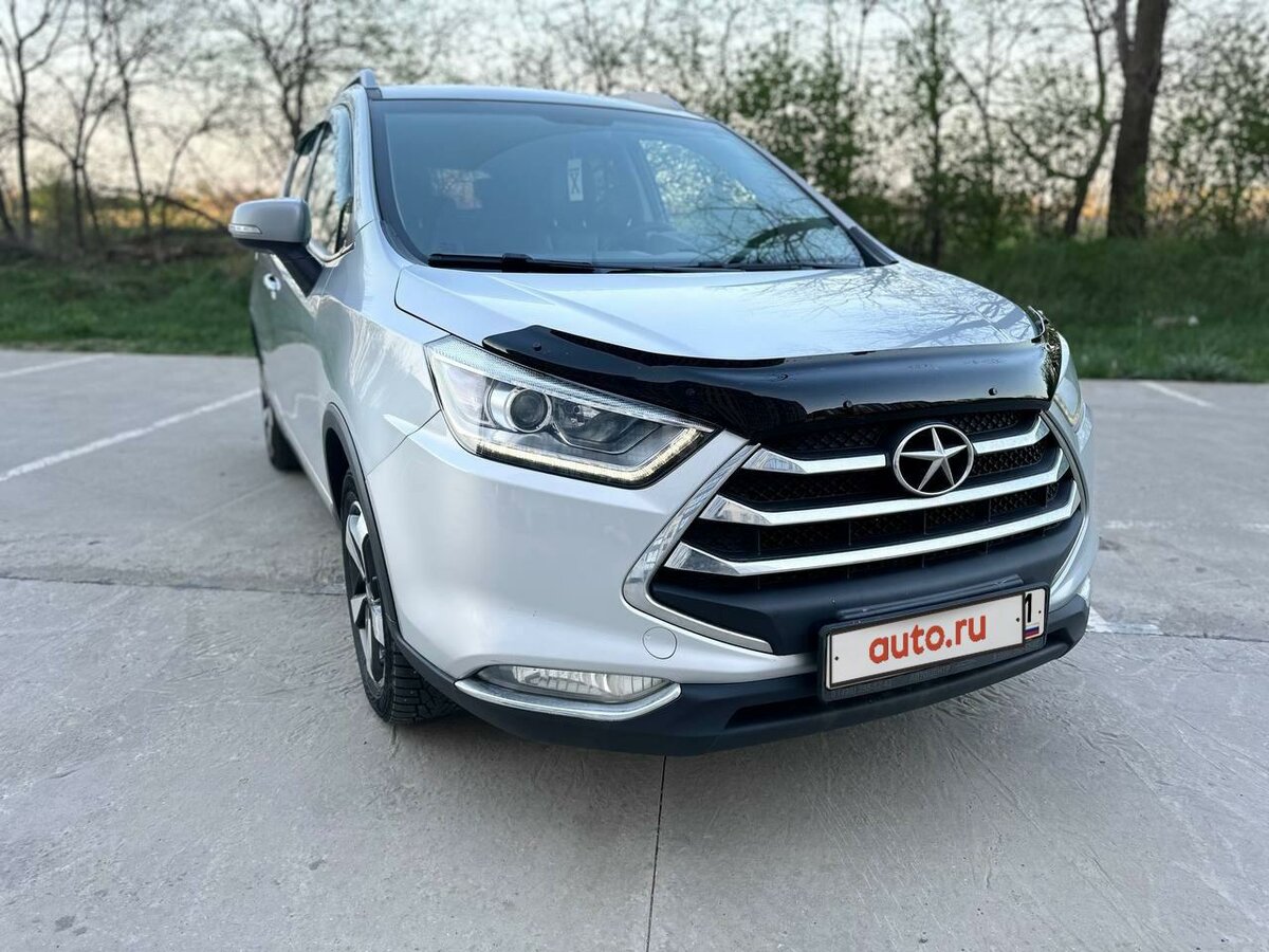 Купить б/у JAC S3 I 1.6 CVT (109 л.с.) бензин вариатор в Ставрополе: серебристый Джак с3 I ...
