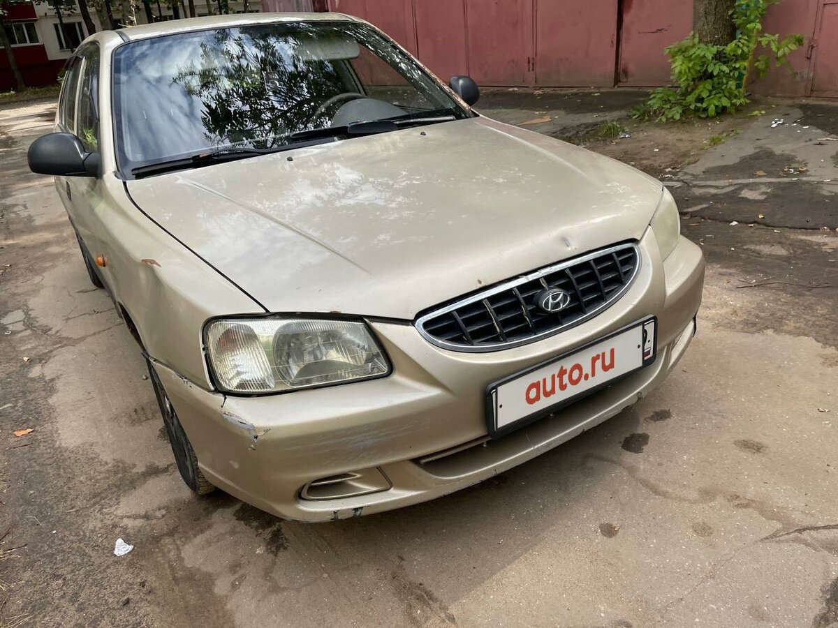 Купить б/у Hyundai Accent II ТагАЗ 1.5 AT (102 л.с.) бензин автомат в ...