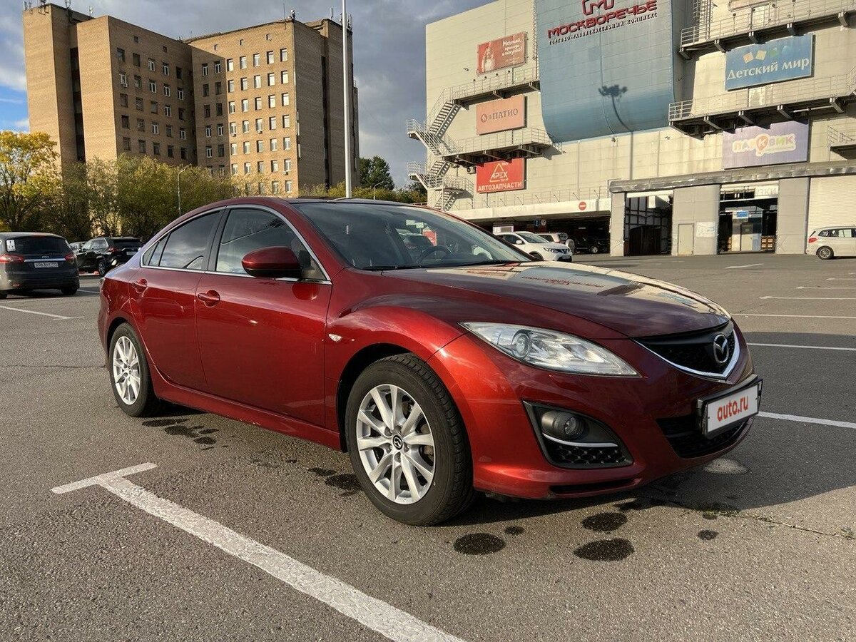 Купить б/у Mazda 6 II (GH) Рестайлинг 2.0 AT (147 л.с.) бензин автомат ...
